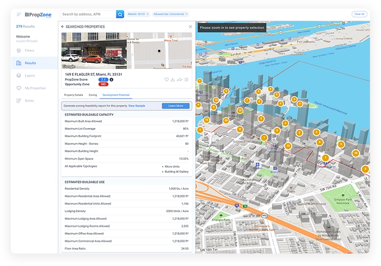 Zoning Maps for Real Estate Development - PropZone